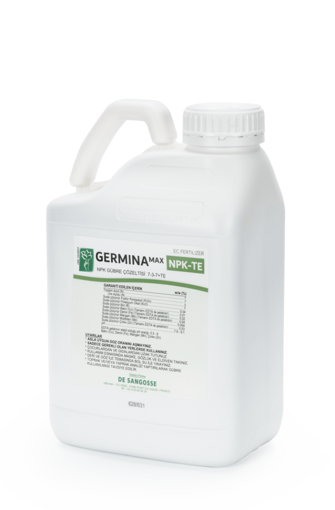 GERMINA MAX 7-3-7+TE 5 LT - Argaç Makina | Tarım İçin Teknoloji